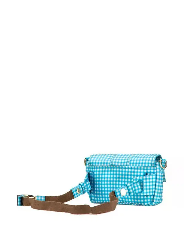 Fendi Convertible Baguette Satchel - Blue