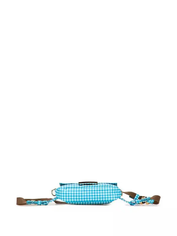 Fendi Convertible Baguette Satchel - Blue