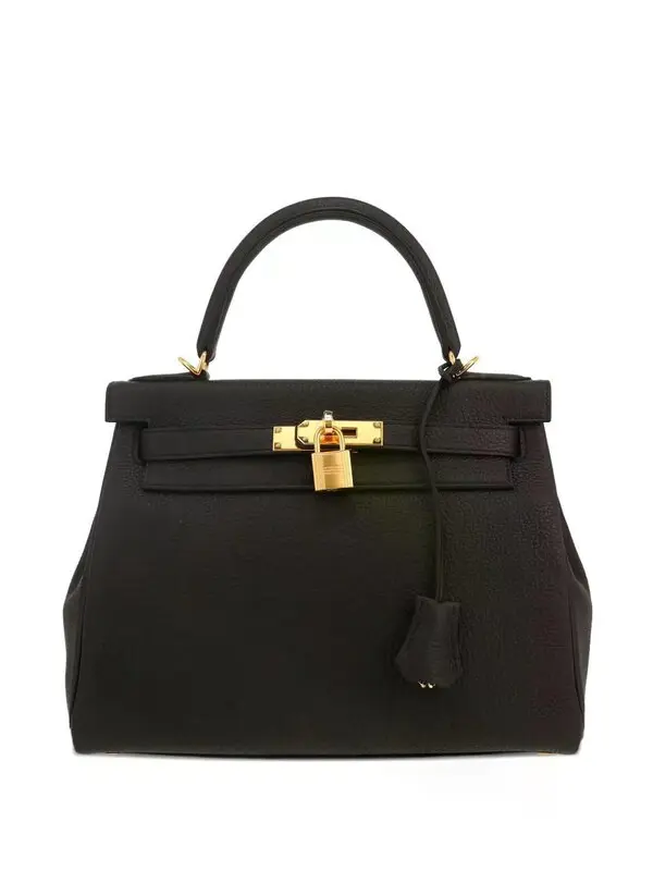 Hermès Kelly 28 Sellier Handbag - Black