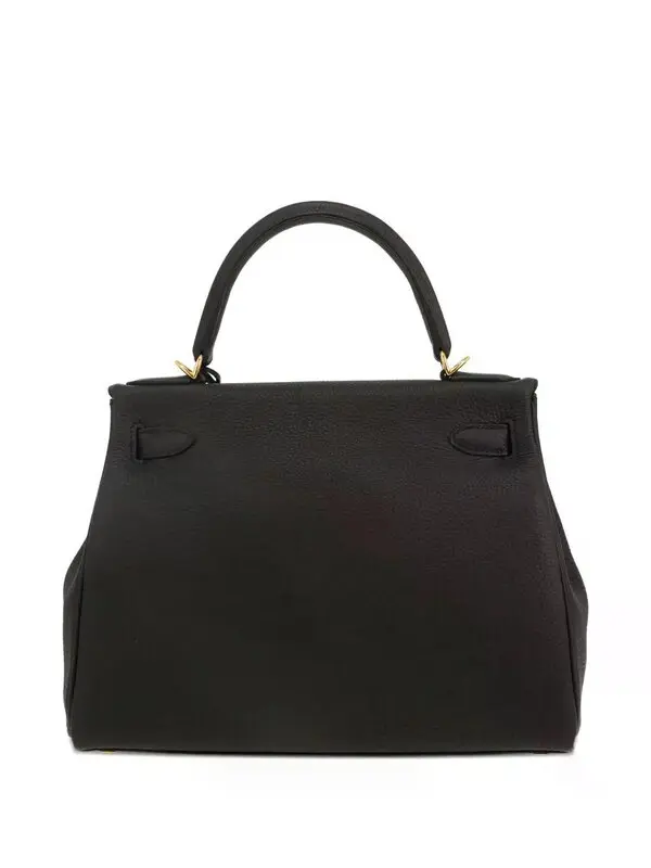 Hermès Kelly 28 Sellier Handbag - Black