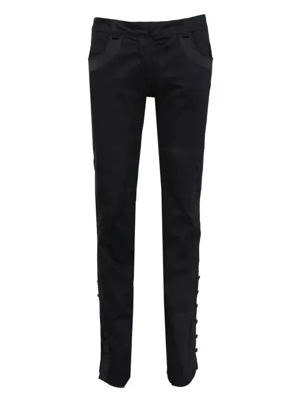 Emporio Armani Button-detailing Trousers