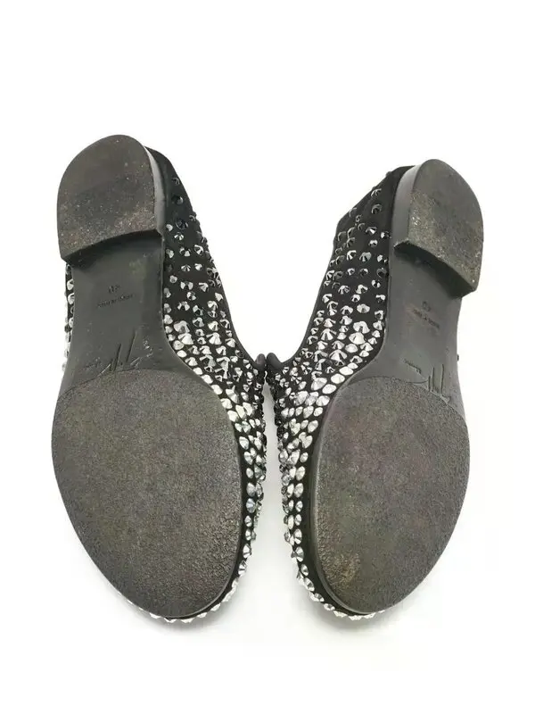 GIUSEPPE ZANOTTI Marvin Crystal-embellished Loafers