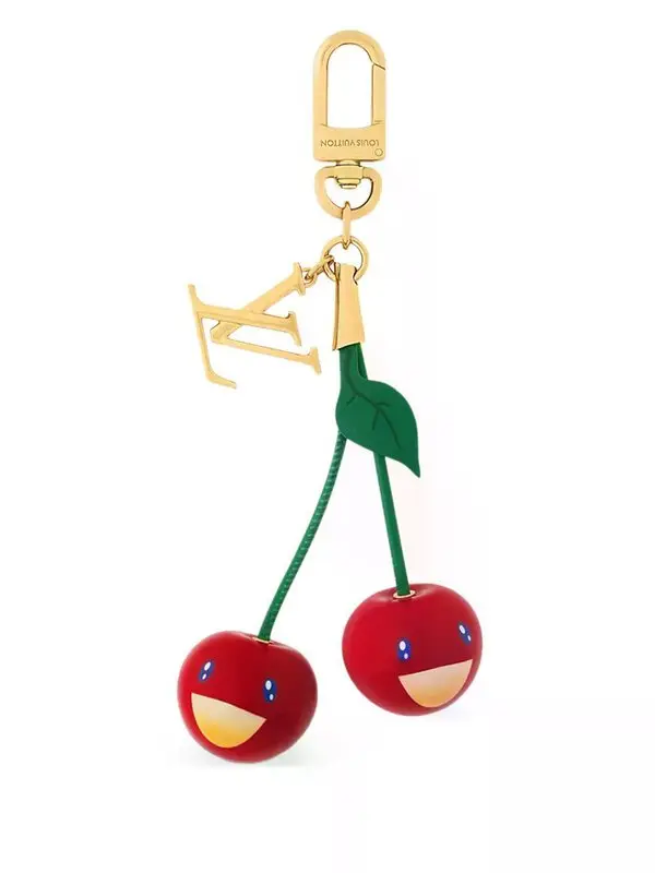 LOUIS VUITTON X Murakami Cherry Bag Charm - Gold