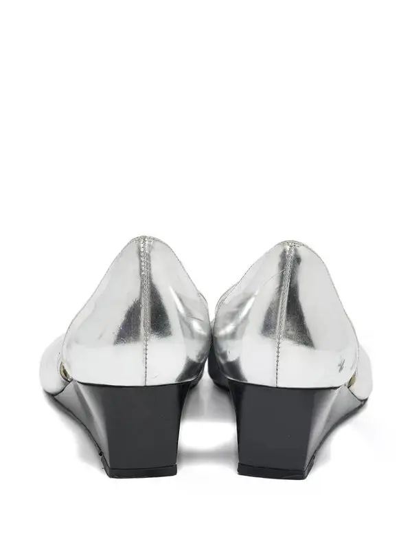 STUART WEITZMAN Peep-toe Wedge Pumps