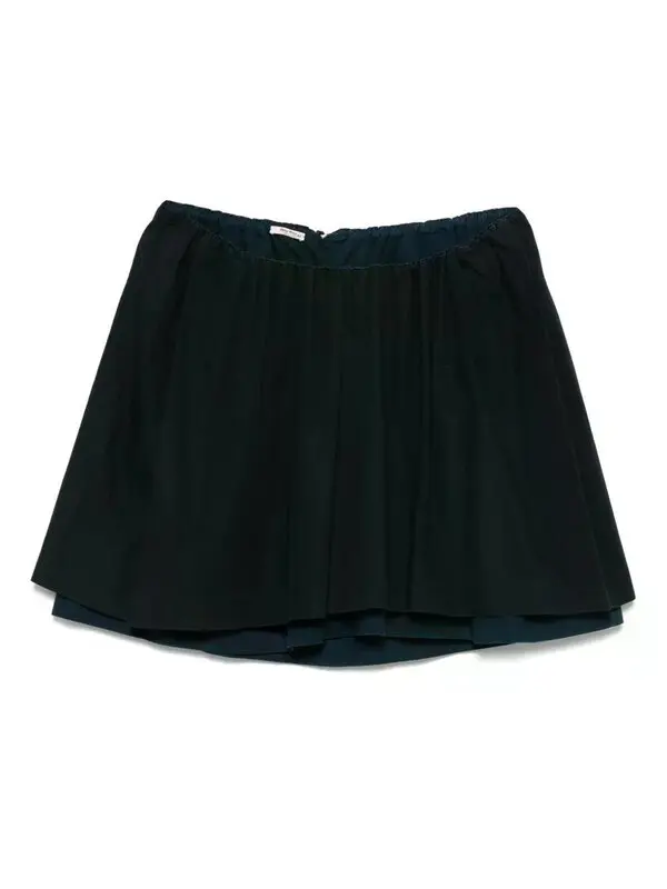 Miu Miu 2010s Cotton Mini Skirt