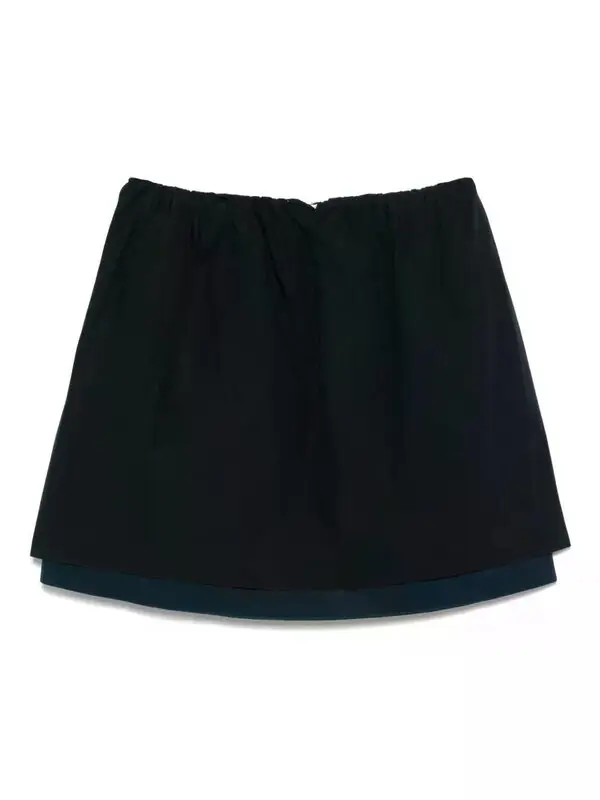 Miu Miu 2010s Cotton Mini Skirt