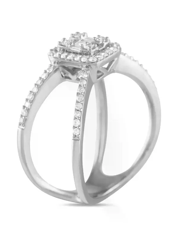 LB EXCLUSIVE 14k White Gold Diamond Ring