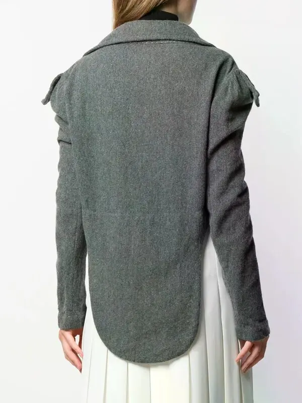 Yohji Yamamoto Elongated Back Wrap Jacket