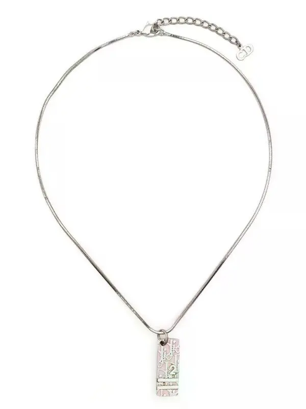 Dior 2000s Trotter Pendant Necklace