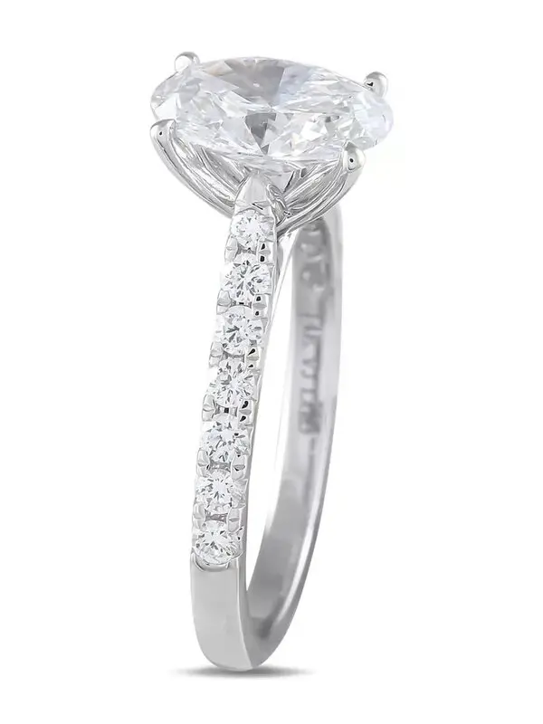 LB EXCLUSIVE 14k White Gold Diamond Ring - Silver