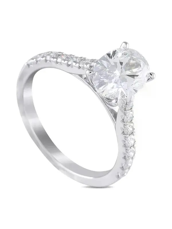 LB EXCLUSIVE 14k White Gold Diamond Ring