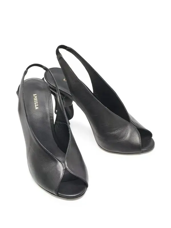 LE SILLA 115mm Candy Sculpted-heel Slingback Pumps