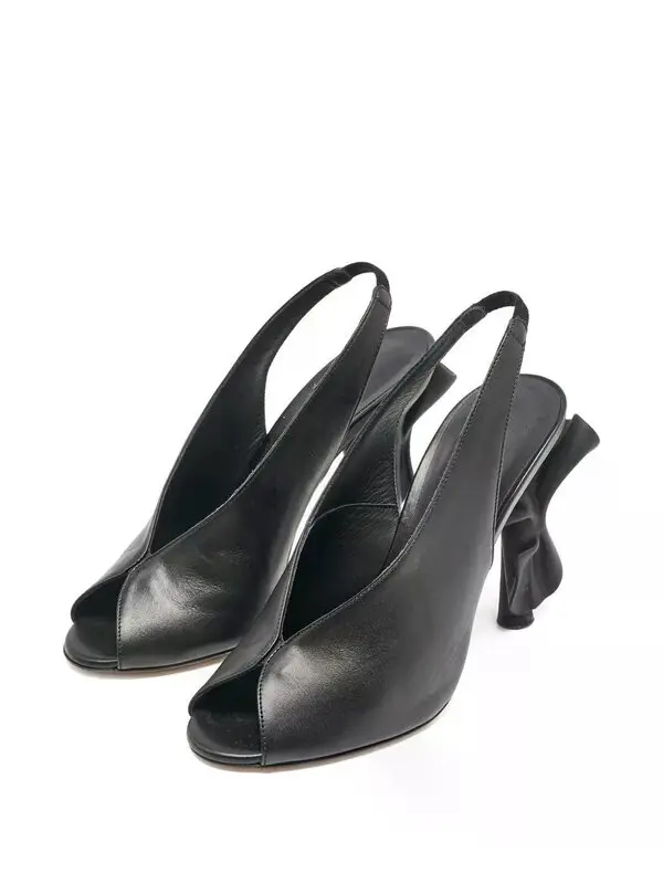 LE SILLA 115mm Candy Sculpted-heel Slingback Pumps