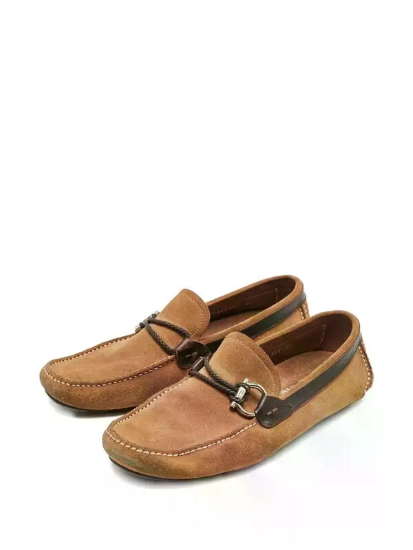 FERRAGAMO Parigi Loafers - Brown