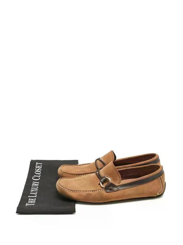 FERRAGAMO Parigi Loafers - Brown