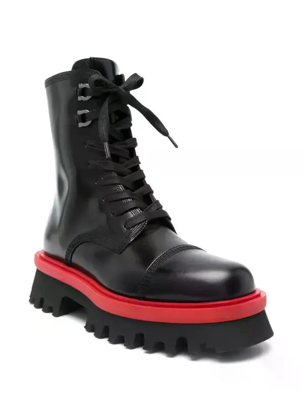 FERRAGAMO Chunky Combat Boots