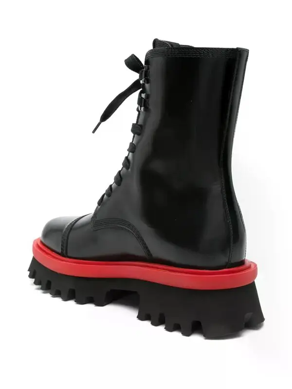 FERRAGAMO Chunky Combat Boots