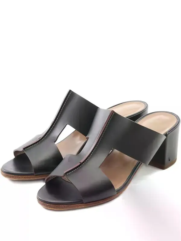 Hermès Ostia 60mm Leather Sandals