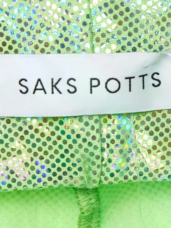 Saks Potts Foil-print Trousers
