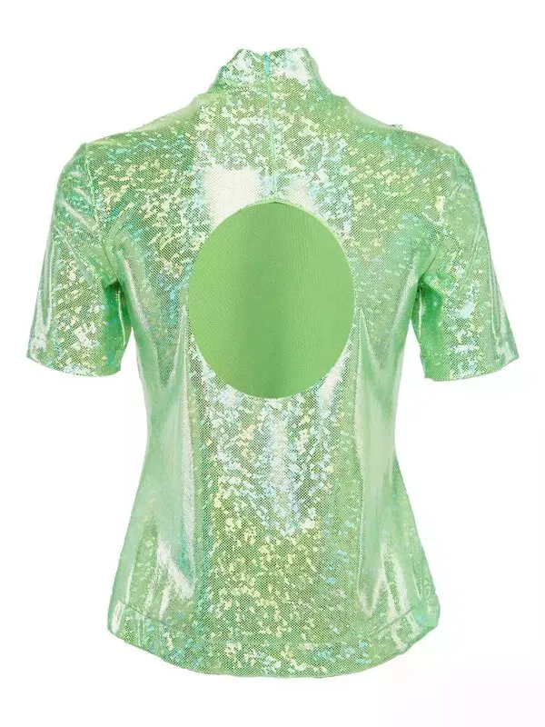 Saks Potts Mock-neck Top