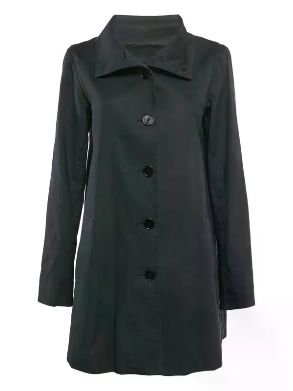 Ralph Lauren Buttoned Cotton Coat