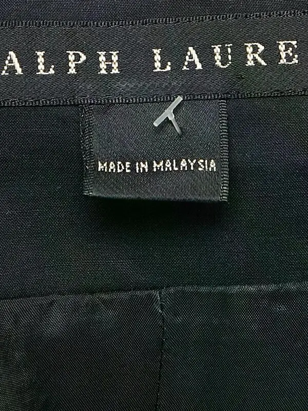 Ralph Lauren Buttoned Cotton Coat