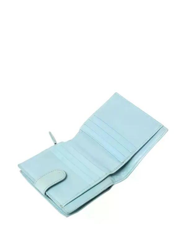 Bottega Veneta 2024 Intrecciato Wallet - Blue