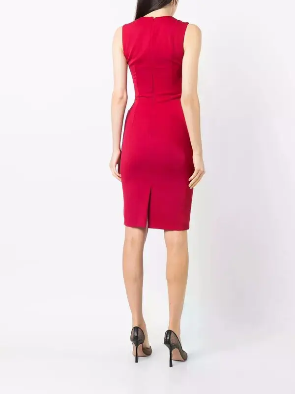 Dior 2010s Ruched Fitted Dress