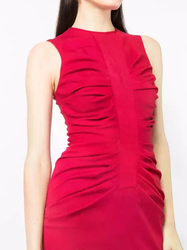 Dior 2010s Ruched Fitted Dress