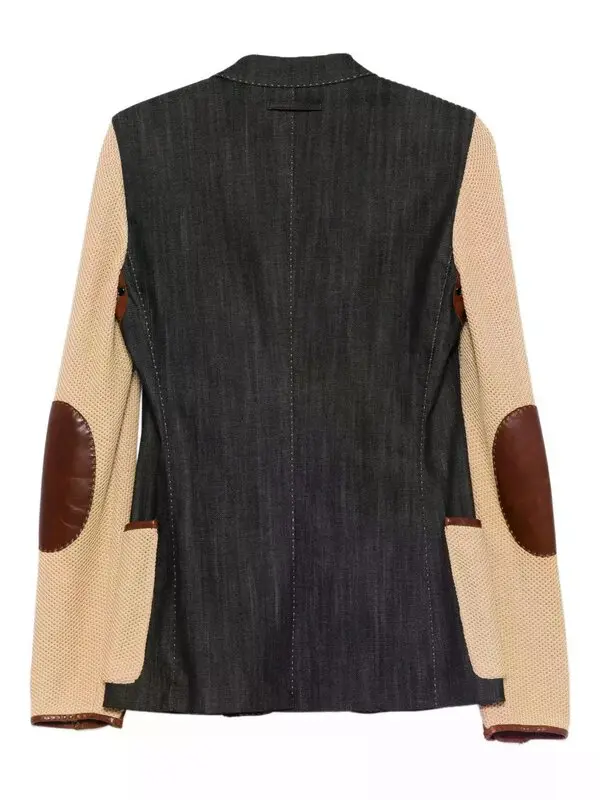 JEAN PAUL GAULTIER 2000s Contrast-panel Blazer
