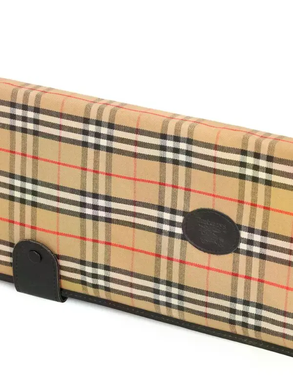 Burberry Checked Tie Holder