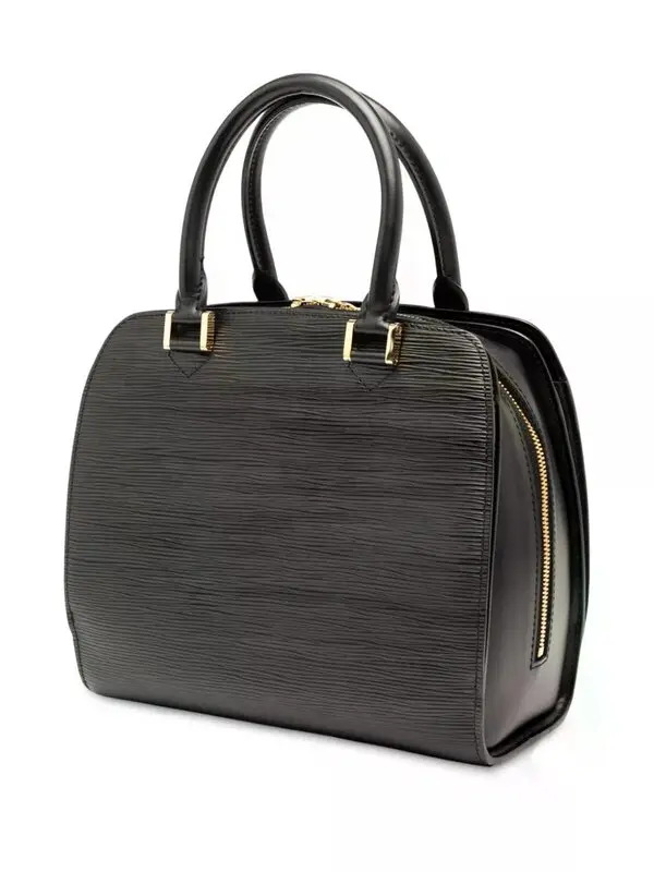 LOUIS VUITTON 1999 Epi Pont-neuf Pm Handbag - Black