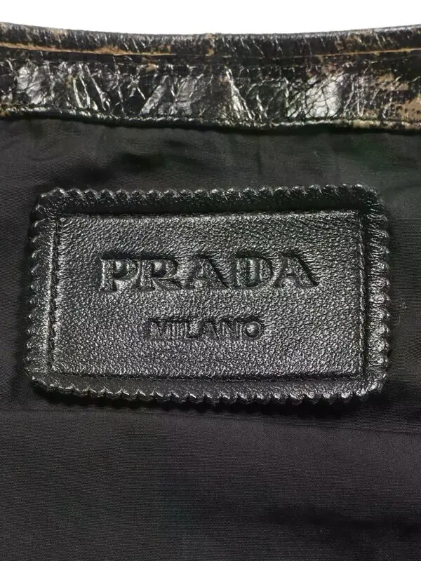 Prada 2020s Leather Gilet