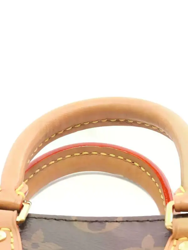 LOUIS VUITTON 2020 Petit Sac Plat Tote Bag - Brown