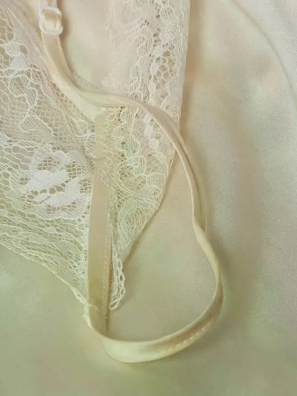 Maje Satin Lace Camisole Top