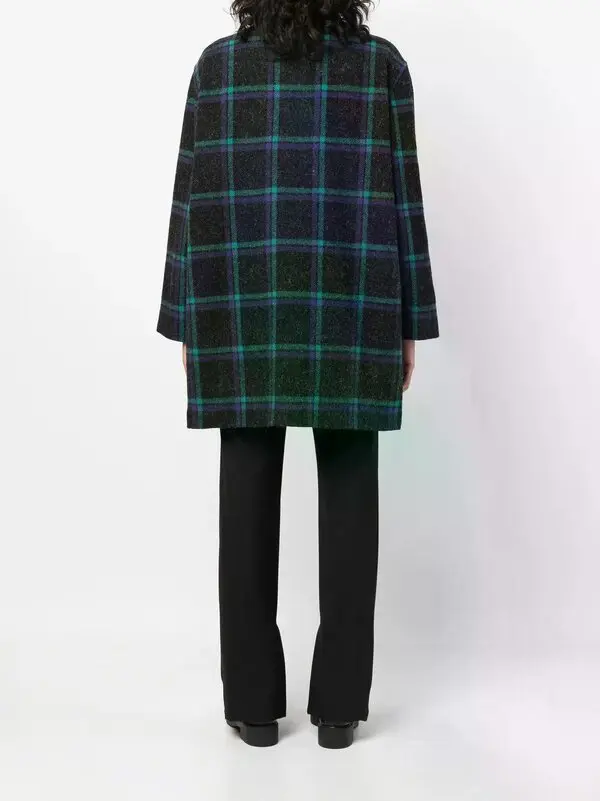 A.N.G.E.L.O. VINTAGE CULT 1980s Check-pattern Duffle Coat