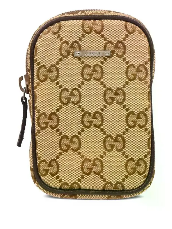 Gucci 1990s Gg Monogram Pouch