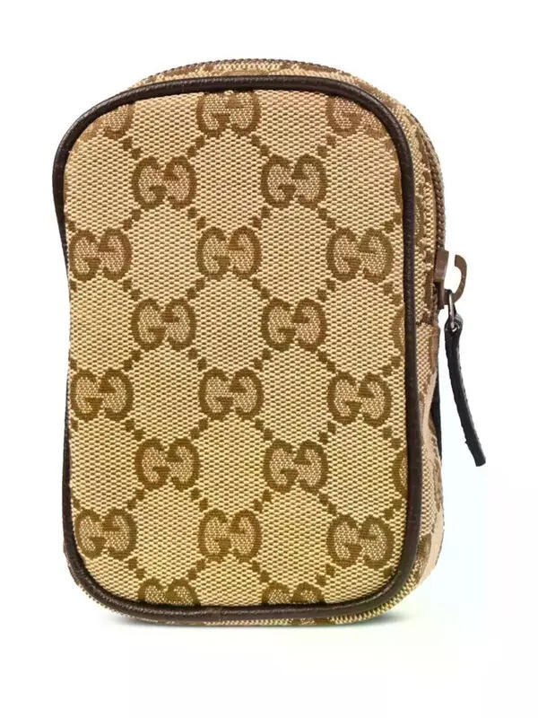Gucci 1990s Gg Monogram Pouch