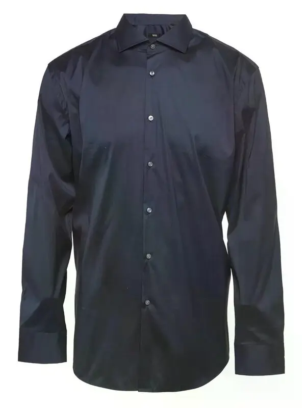 BOSS Pre-owned Stretch-design Button-up Shirt - Blue