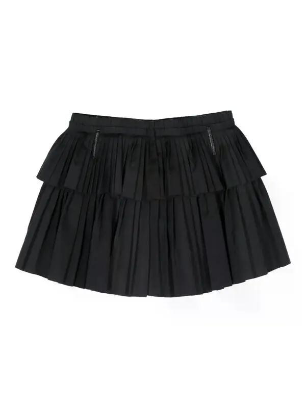 Alexander McQueen 2010s Pleated Mini Skirt