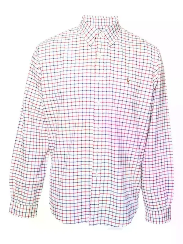 Polo Ralph Lauren Checked Button-down Shirt - White