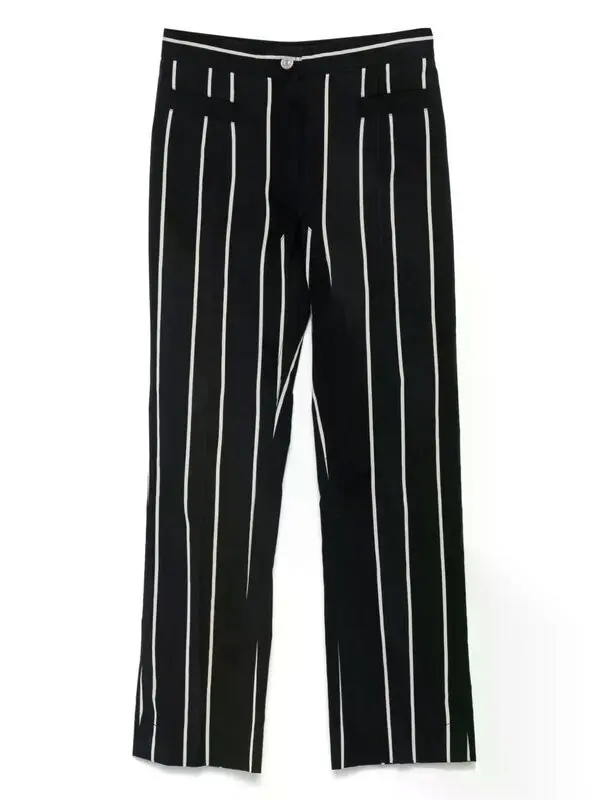 Celine Striped Cotton-blend Pants