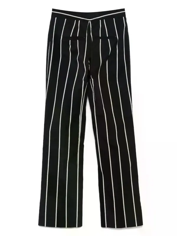 Celine Striped Cotton-blend Pants