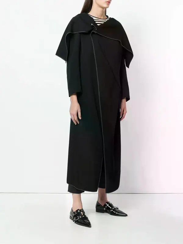 Comme Des Garçons Wrap Front Coat