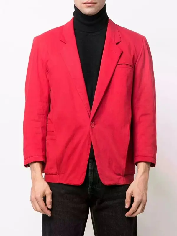 Issey Miyake 1970s Notched Lapels Single-breasted Jacket