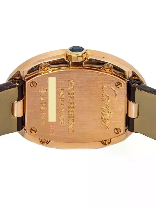 CARTIER Baignoire 24mm 18k Rose Gold Watch