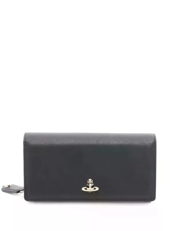 VIVIENNE WESTWOOD 2020 Classic Logo Wallet - Black