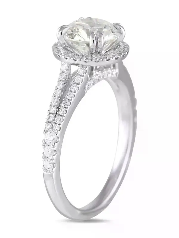 LB EXCLUSIVE 14kt Gold Diamond Ring - White