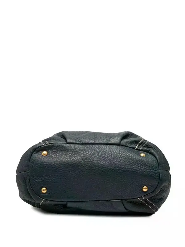Prada Vitello Daino Zip Top Satchel