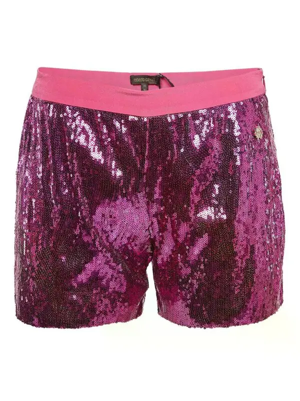 Roberto Cavalli Vintage Sequinned Shorts